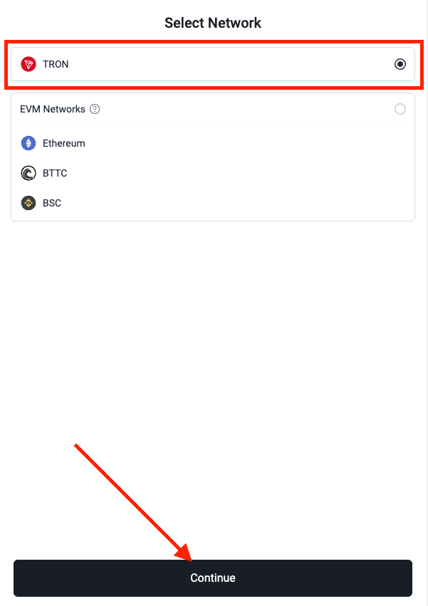 Connect your Ledger Tron account to TronLink
